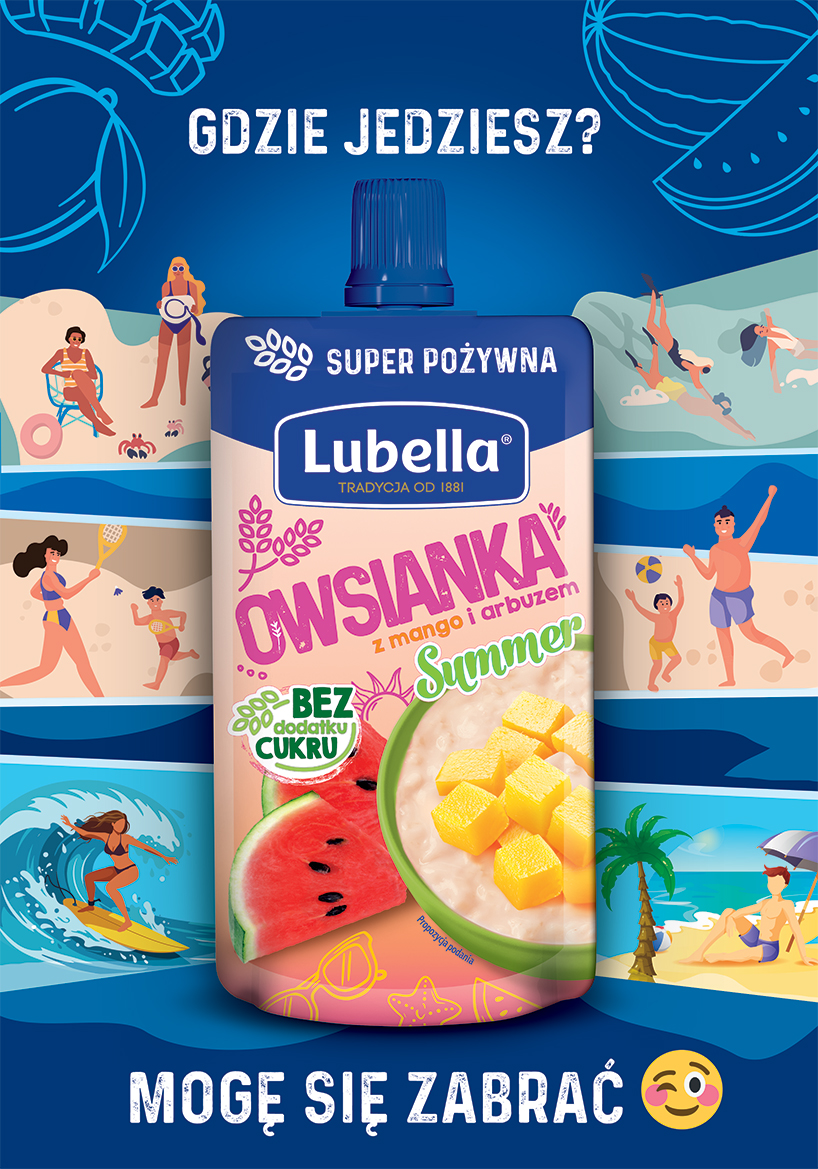 LIMITOWANY, LETNI SMAK OD LUBELLI – OWSIANKA SUMMER Z MANGO I ARBUZEM ...